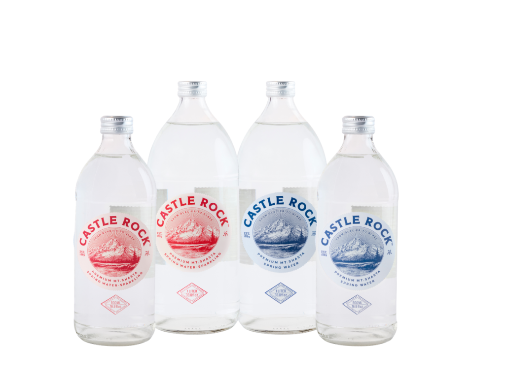 Castle Rock Water – The Purest Water From The Springs Of Mount Shasta ...